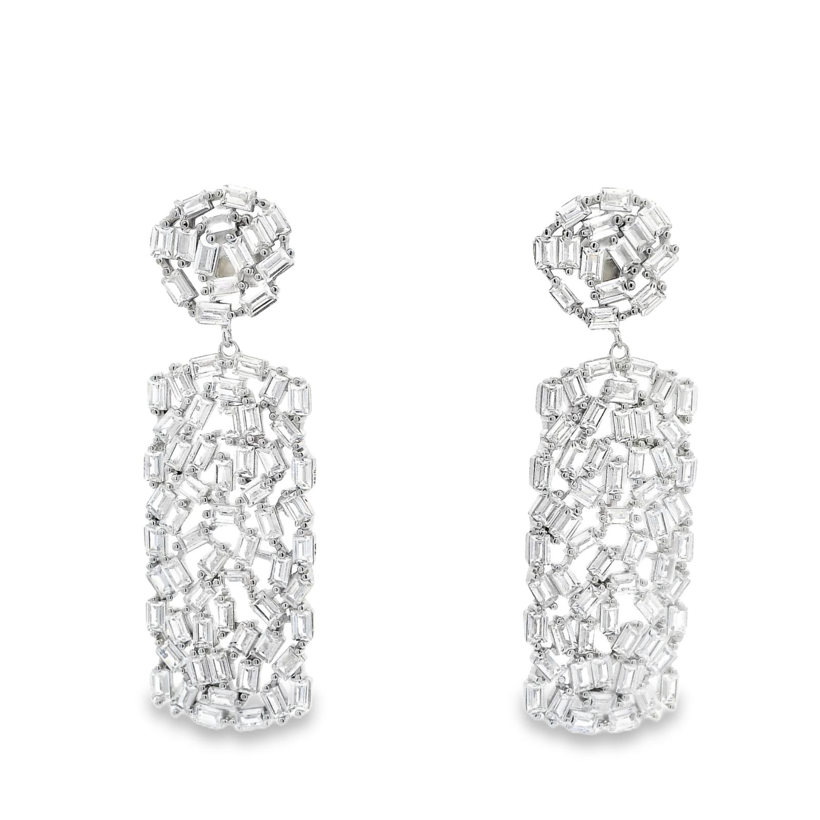 Elegant Baguette Drop - KE192188 – Classic & Co